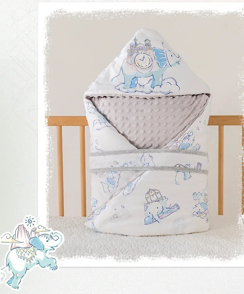 Born Snuggle Cotton Soft Comfortable Breathable Baby Swaddle Blanket ...