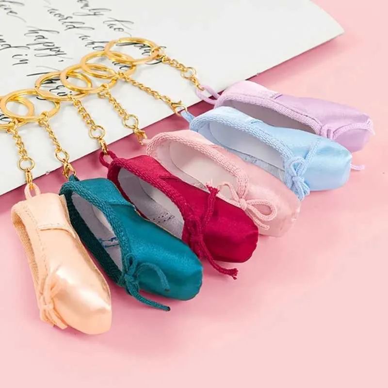 Ballet Inspired Keychain Satin Corner Shoe Pendant... From Oriental ...
