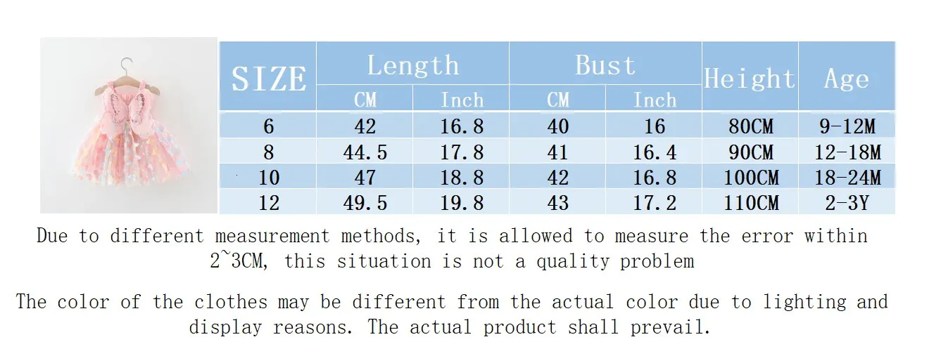 Baby Girl Birthday Party Evening Dress with Butterfly Wings, Cute ...