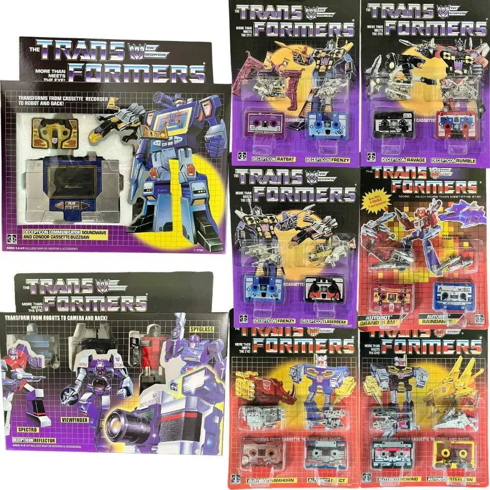 Transformation G1 KO Soundwave Action Figure With Reflector, Laserbeak ...