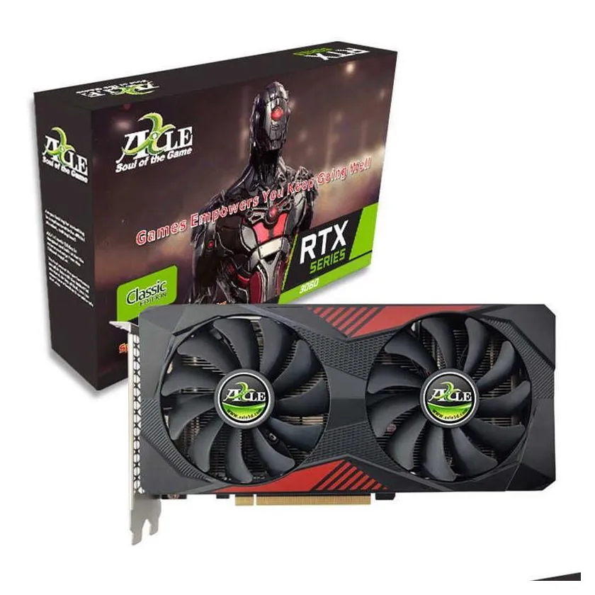 Axle Rtx3060 DDR6 12G 192Bits Pro Gaming Rtx 3060 Graphics Card ...