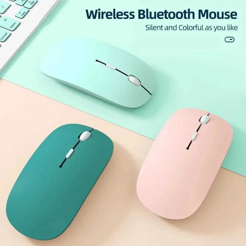 Wireless Compatible Mouse Portable Ergonomic Computer Mouse For Laptops ...