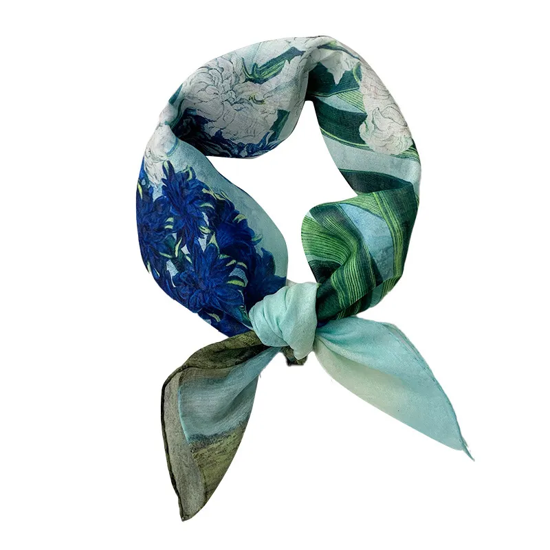 Elegant Square Scarf: Versatile French Style Neck... From Hshaok3, $79. ...