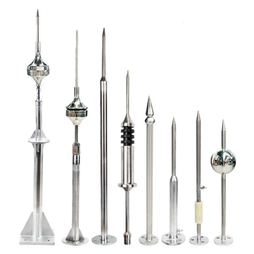 Durable Stainless Steel Single Needle Lightning Rod Industrial Grade ...
