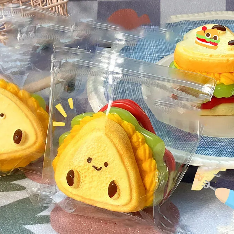 Mochi Taba Squishy Extra Thick Metal Baby Toast Pinch Fidget Layered ...