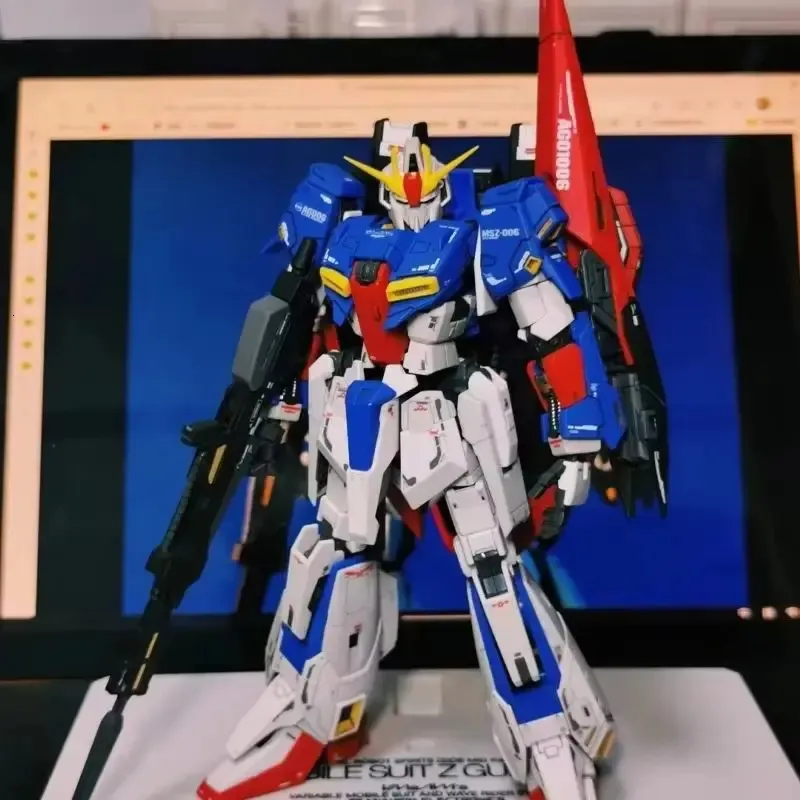ZETA Assembly G Gundam Model Kits JMS HG 1144 MSZ006 Action Diagram ...
