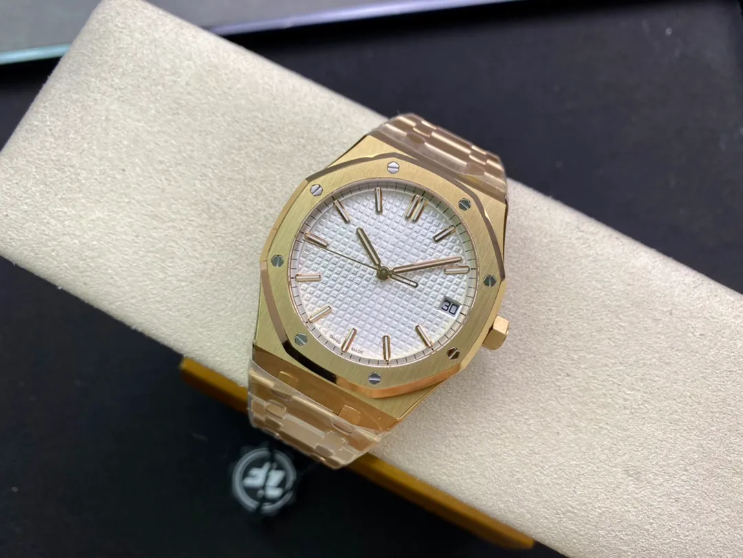 Mechanical Hand-Winding Men's Wristwatch 41mm Stainless Steel Case with ...