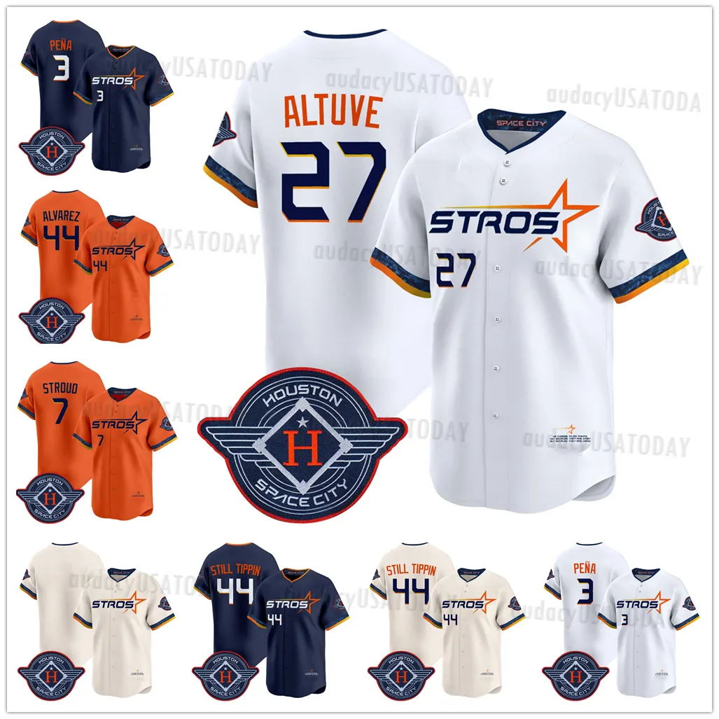 2025 City Jersey: Alvarez, Altuve, Pena, Ryan, Walker, Valdez, Still ...