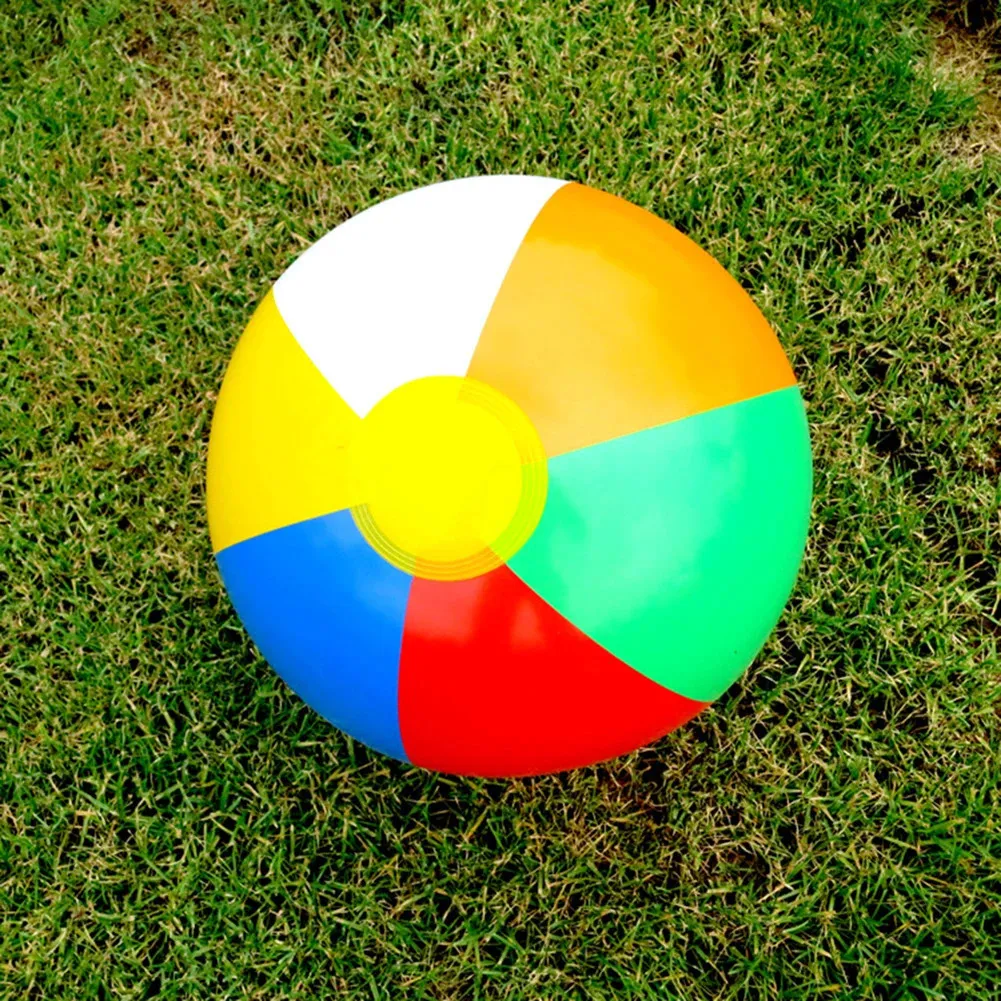 Inflatable Self Inflating Beach Ball For Kids' Summer Fun Perfect For ...