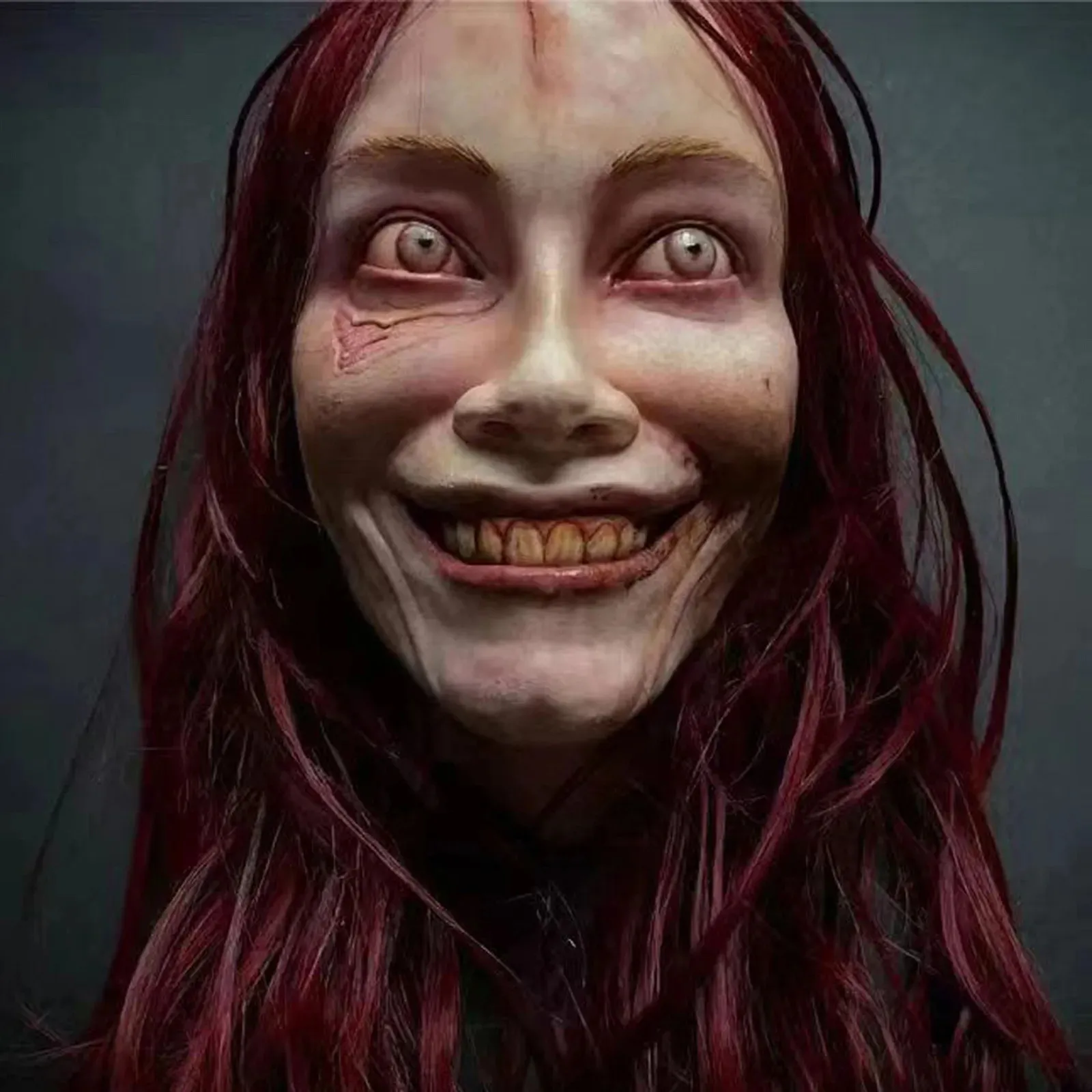 Creepy Full Face Pennywise Latex Mask For Cosplay, Carnival, Halloween ...