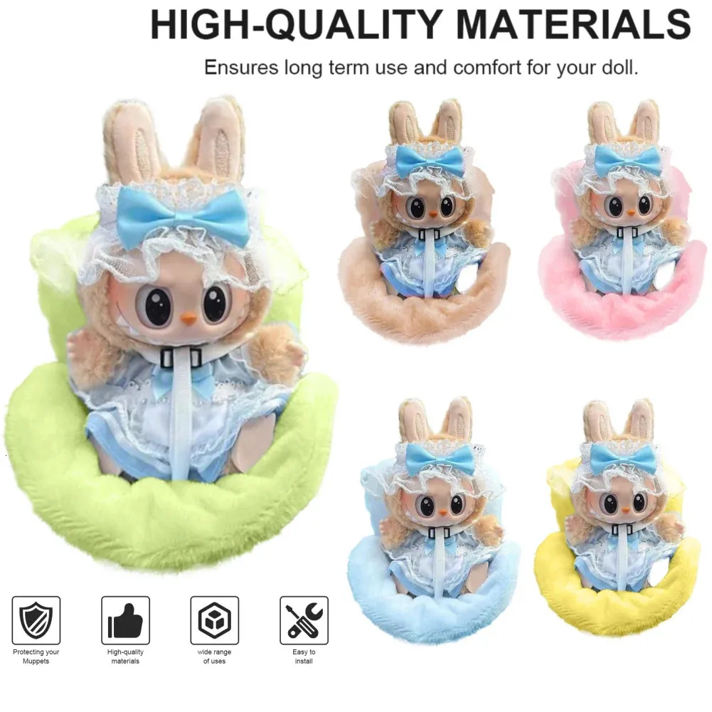 15 17cm Doll Seat Labubu Doll Safety Seat Cute Doll Air Outlet ...