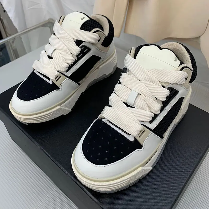 Wholesale Designer Shoes Leather Chunky Platform Sneakers ... At Only ...