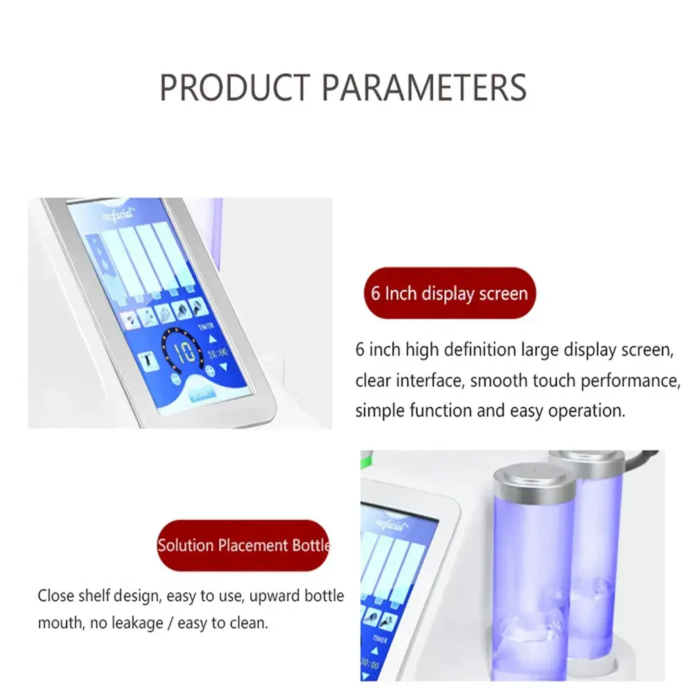 Small Bubble Facial Machine Hydrogen Dermabrasion Oxygen Jet Peel ...