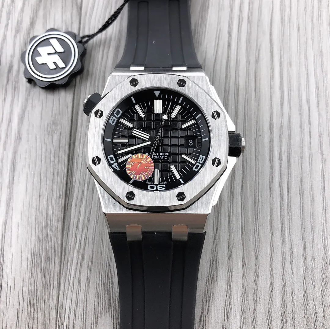 Mechanical Stainless Steel Wristwatch 42mm Dial with Sapphire Window ...