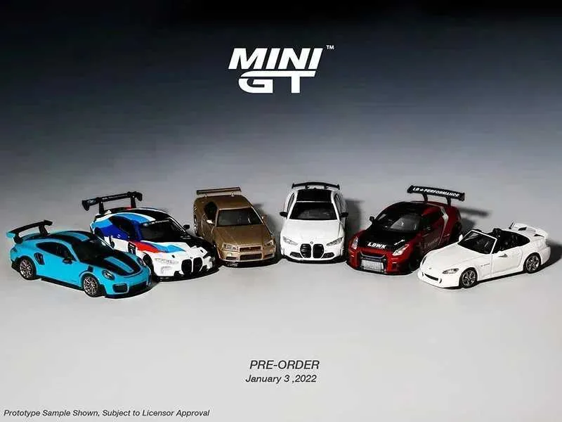 Mini 1/64 Nissan Skyline GT R R34 V Spec II Alloy Car Model Car Friend ...