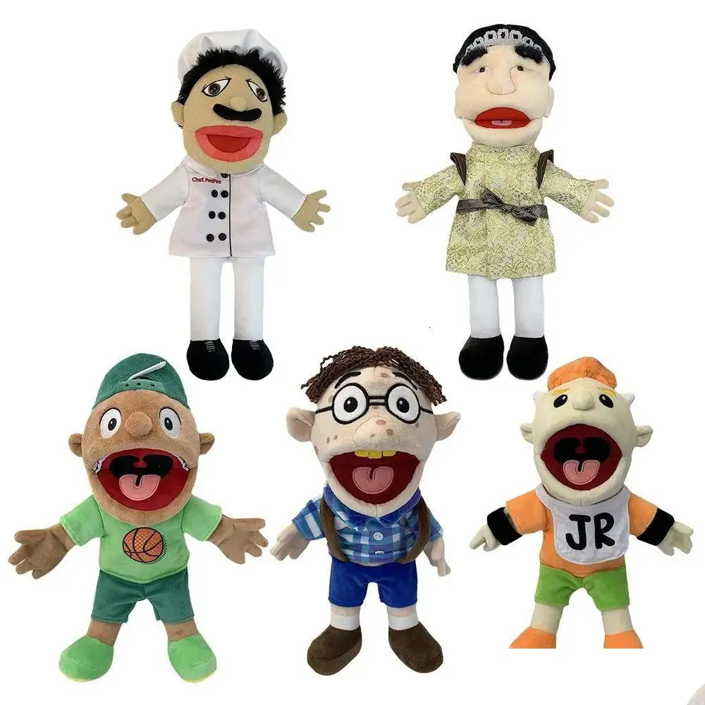 Puppets Game Jeffy Hand Puppet Plush Dolls Coby Chef Prince Joseph ...