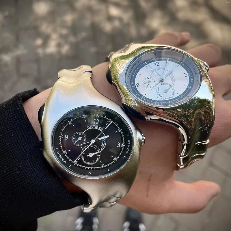 Alien Twisted Wrist Watch Y2K Retro Sport Wristwatches For Men & Women ...