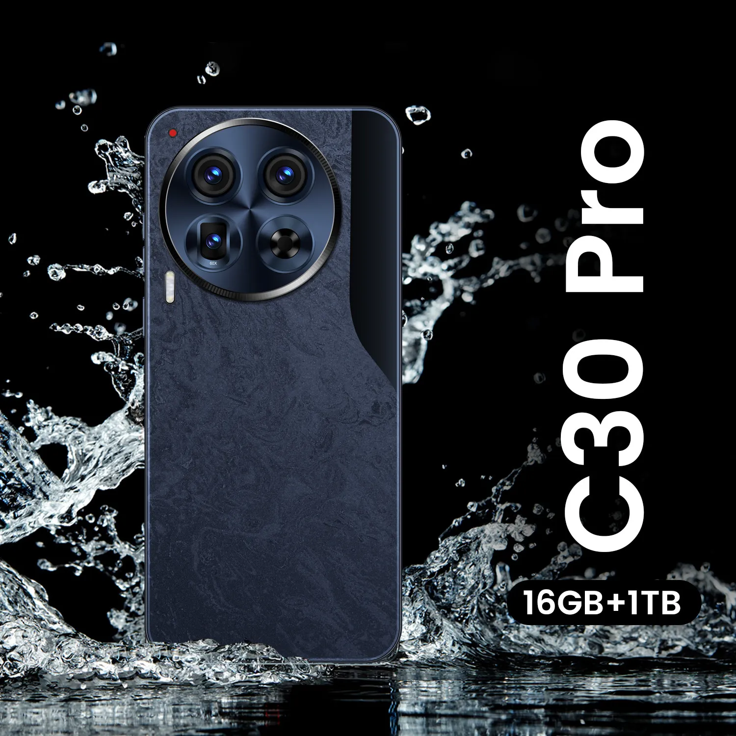 Big Screen Mobile Phones: C30 Pro True Perforated Large Screen ...