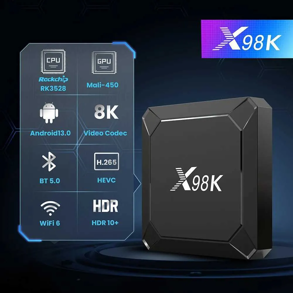 Smart TV Box: 8K Ultra HD Streaming Media Player With Dual WiFi And ...