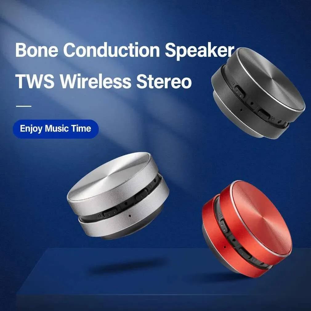 Mini Portable Magnetic Bluetooth Speaker With Bone Conduction ...