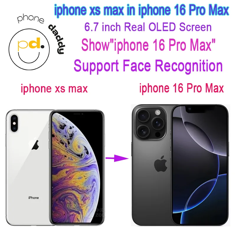 Unlocked Camera Xs Covert To IPhone 16 Pro Max With 16 PM Unlocked Camera Xs Covert To IPhone 16 Pro Max With 16 PM