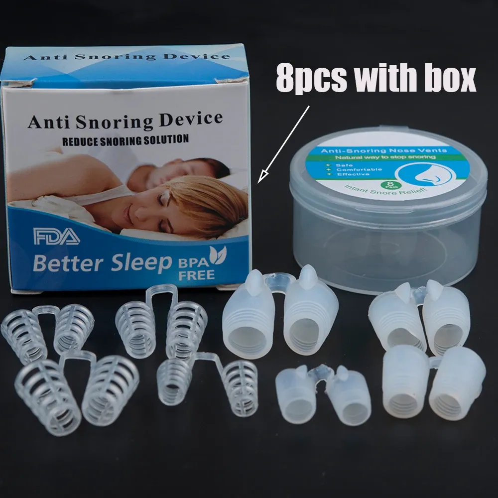 Anti Snore Devices Nasal Dilator Set - Snore Aids Nose Clip For ...