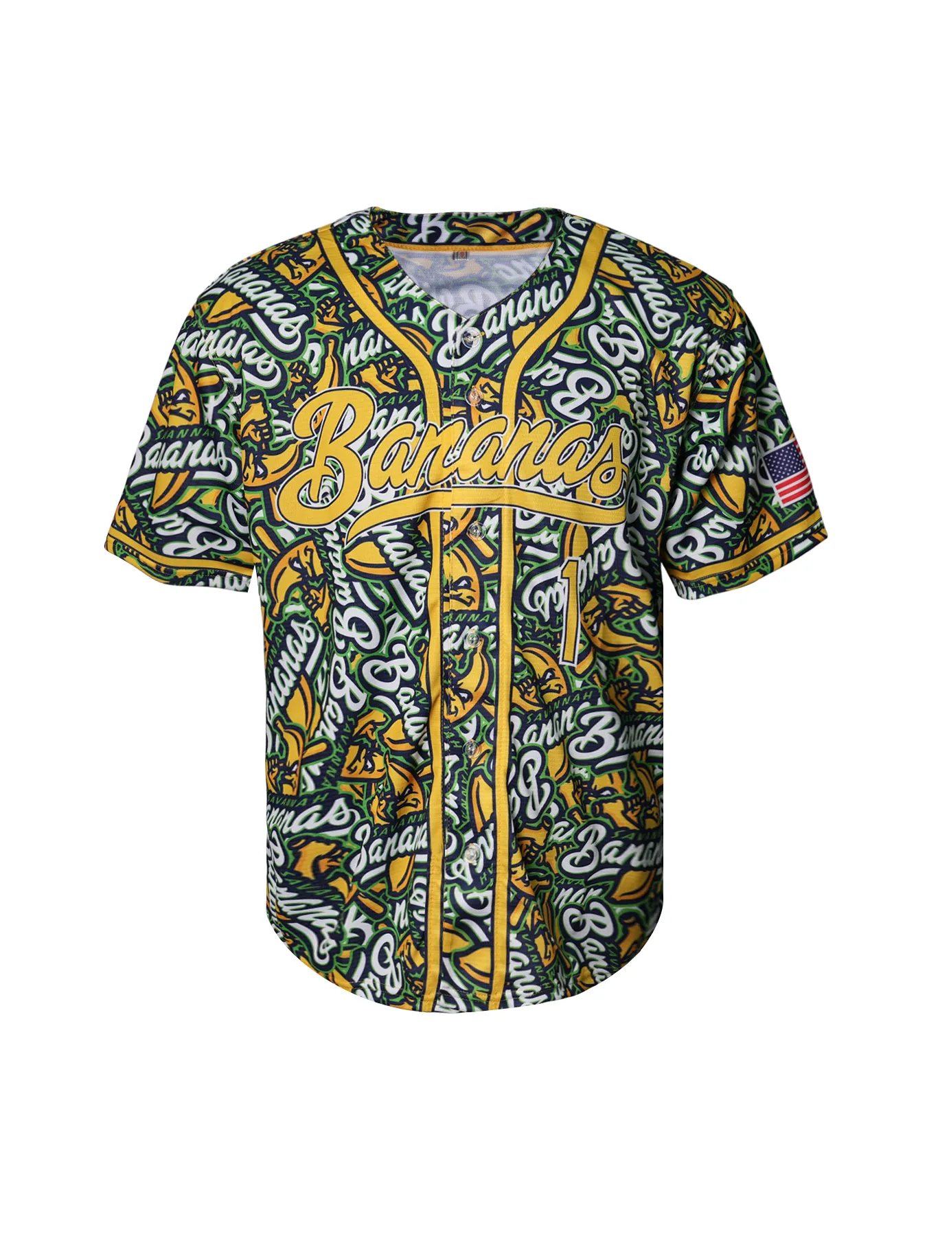 Savannah Bananas Baseball Jerseys Eric Jones, Noah... From ...