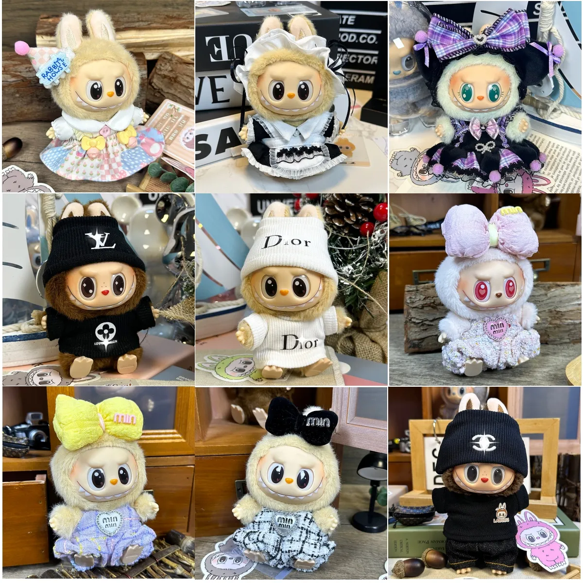 High Quality Hot Popmart Labubu Corolle Dolls Comic Character Series ...