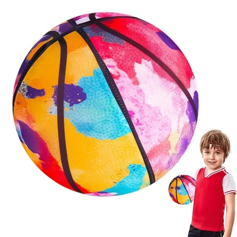 Indoor Basketball Soft Silent Ball: High Density Foam Leather Mute Ball ...