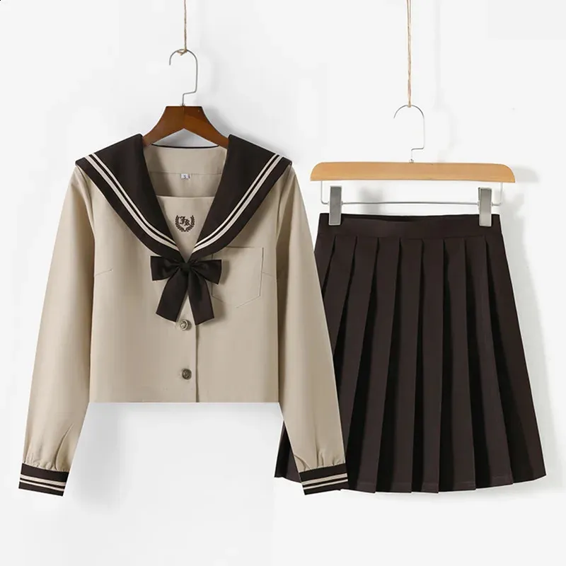 Campus Sailor Milk Tea Boba Set Cute Uniform With Two Books For School ...