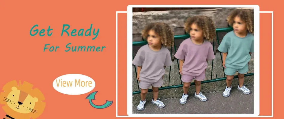 2025 Summer Essential Kids Baby Girls Clothes 2-Piece Tracksuit Set ...