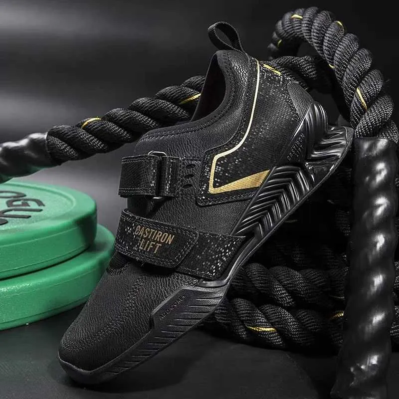 Premium Weightlifting Shoes - High Top Squat Boots for Strength ...