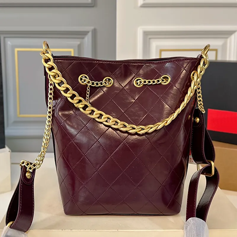 Modekette Pendlertasche Klassische Scheckmuster Tasche High End ...