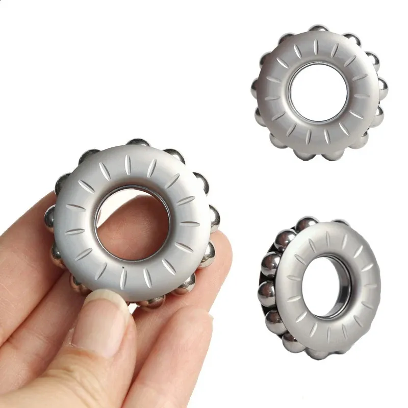 Stainless Steel Mechanical Ratchet Ring Fidget Toy Ring Haptic ...