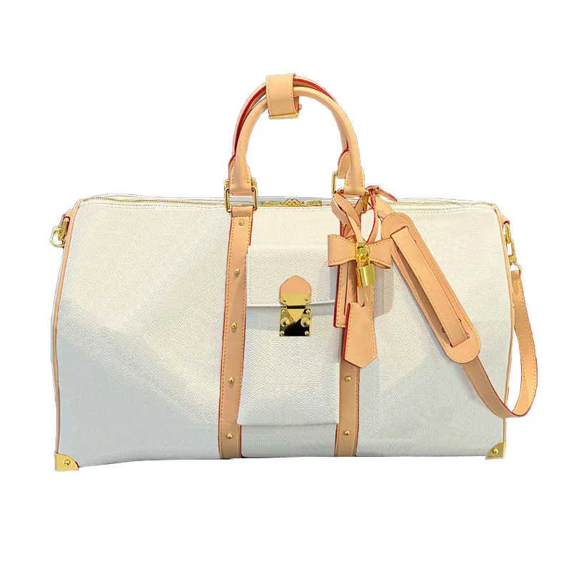 Luxury Duffle Bag Unisex Travel Bag Soft PVC Zipper Closure 20-35L ...