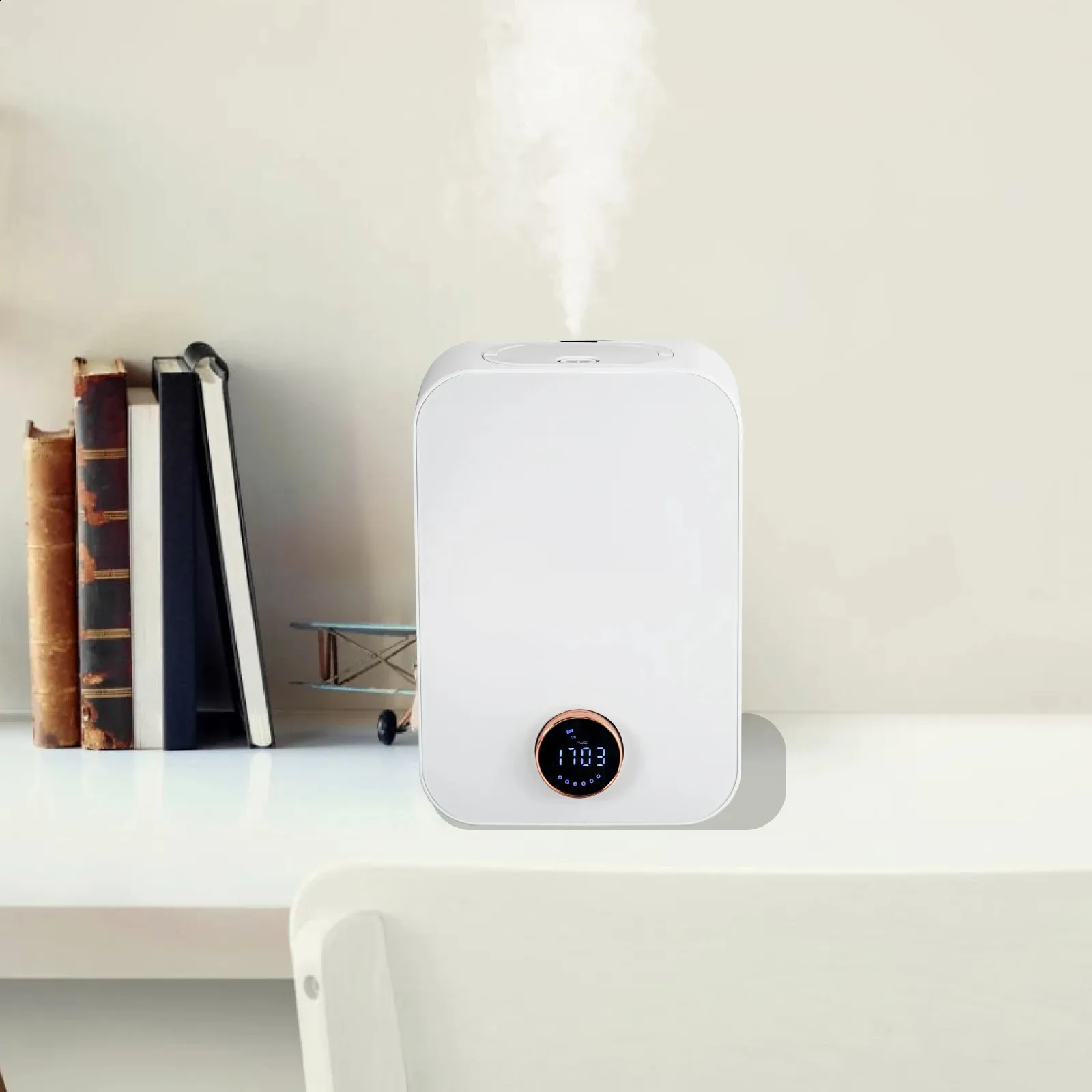 Waterless Wall Mounted Aromatherapy Steam Diffuser With Touch Screen ...