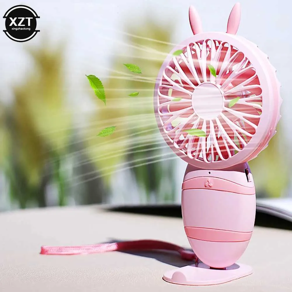 Cute Cartoon Bee Handheld Travel Fan With 5V 400mAh... From Beauty_of ...