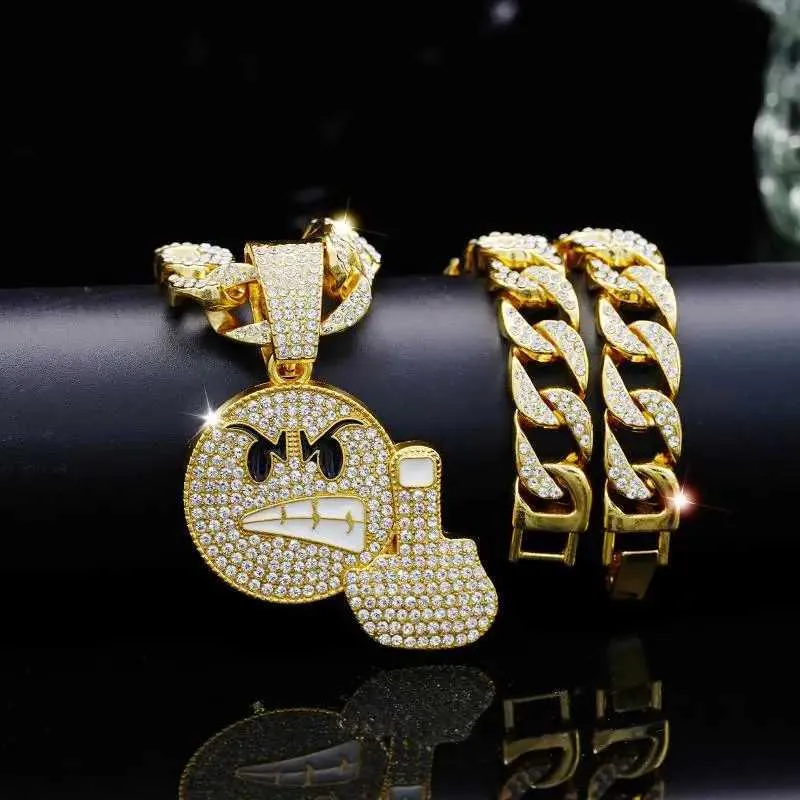 New Anger Emoji Vertical Middle Finger Emoji Pendant... From Tadewi, $5 ...