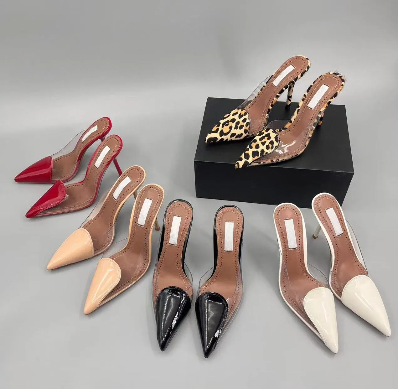 Bulk Leopard Print Pointed Toe High Heels Sexy Designer... At Only $89. ...