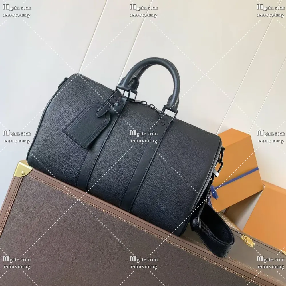 Premium Men's Crossbody Bag - Designer Inspired Black Shoulder Purse ...