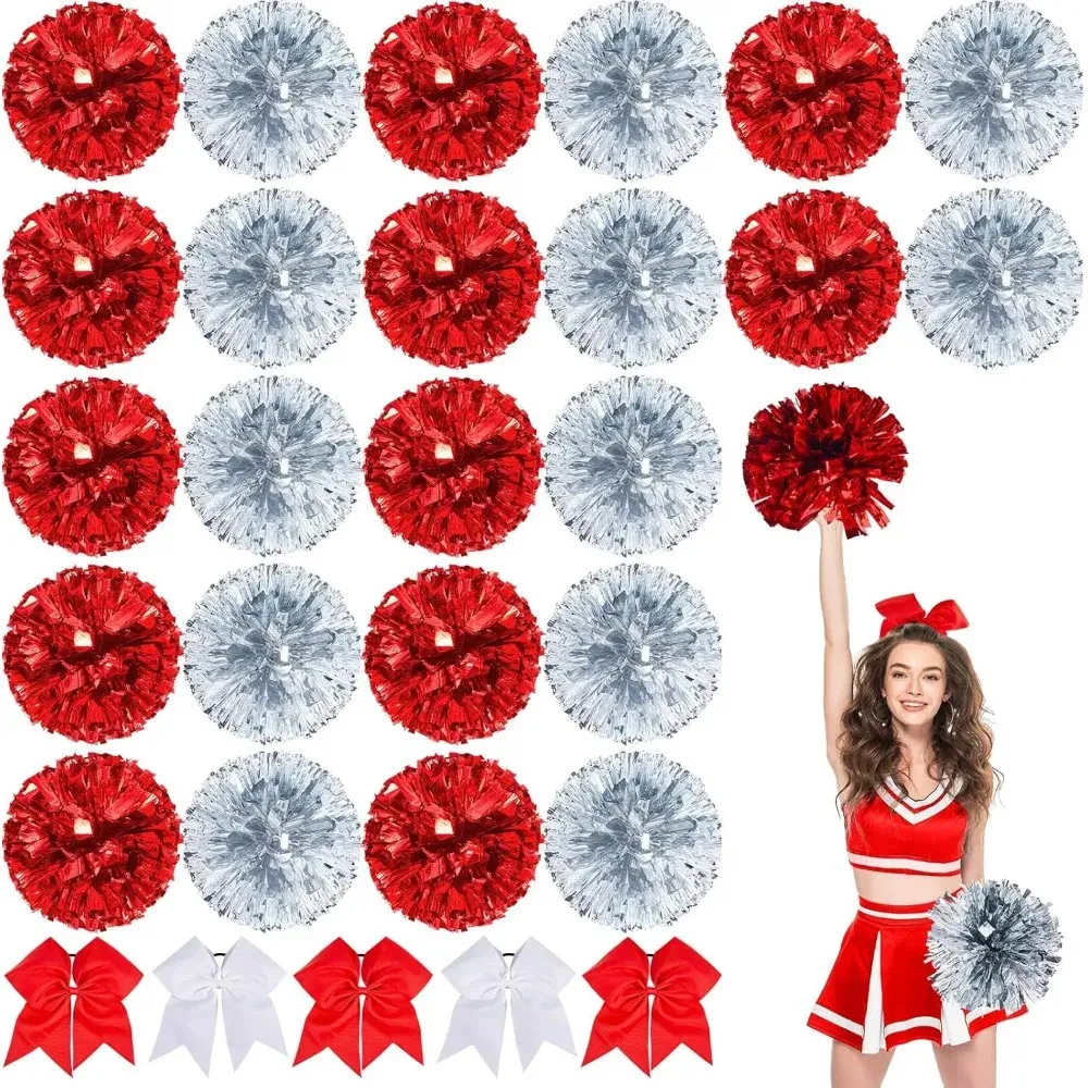 48 Packs Of Cheerleading Balls 24 Cheerleading Bows Used For Team ...