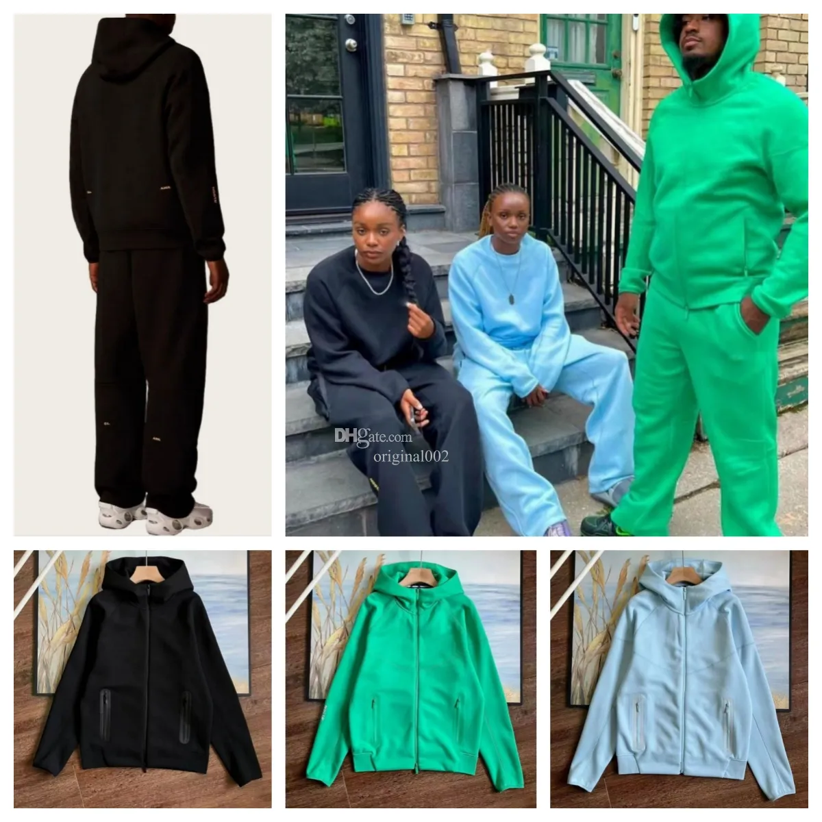NOCTA Zip Up Hoodie And Jogger Set – Loose Fit Cotton... From ...
