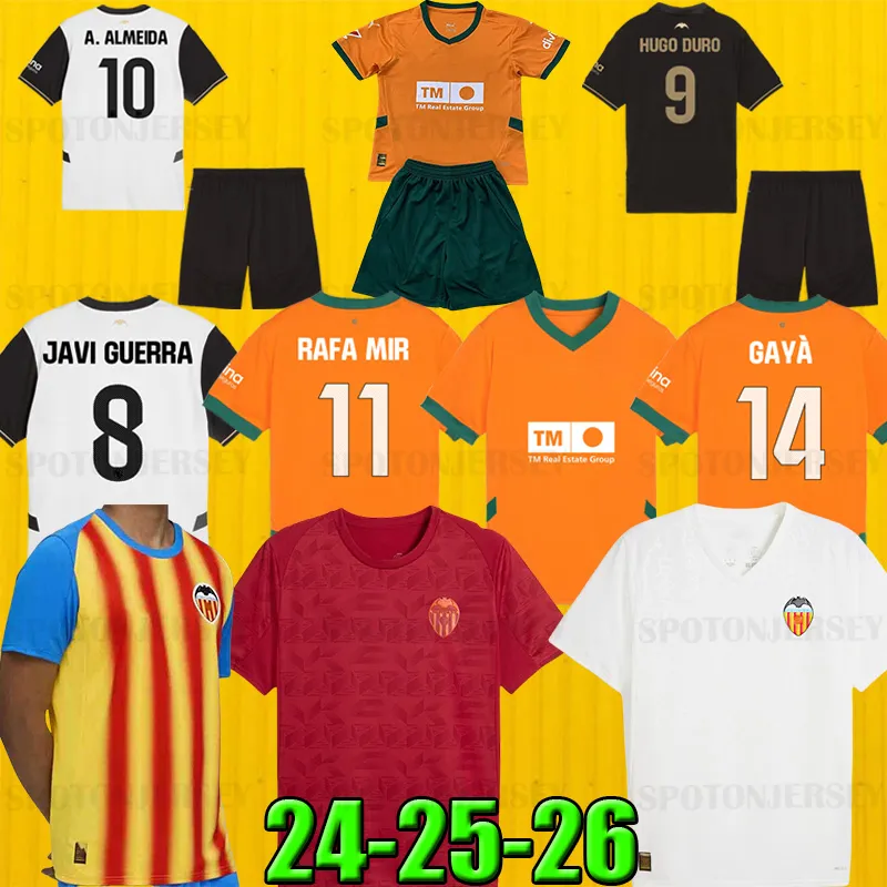 Valencia CF Ireland Soccer Kit Men's And Kids' Football Shirts With ...