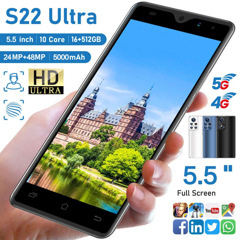 2025 New Model New S22U 5.5 Inch Large Screen 2025 New Budget Friendly ...
