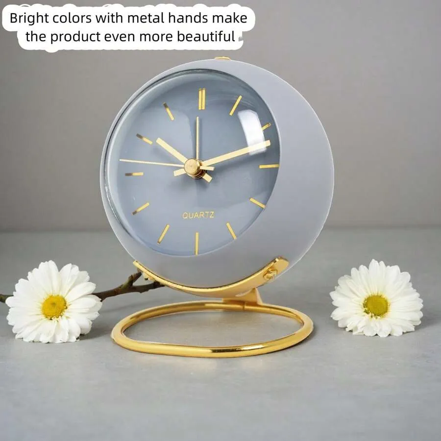 Small Desktop Alarm Clock, Retro Style Silent Clock... From Ruisung, $2 ...