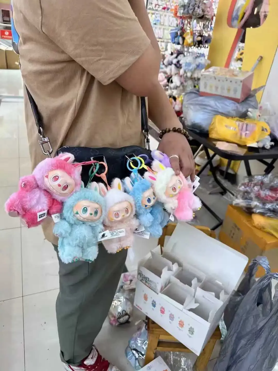 Labubu3.0 Blind Box With Rubber Surface Plug Marketwatch And Ear Racket ...