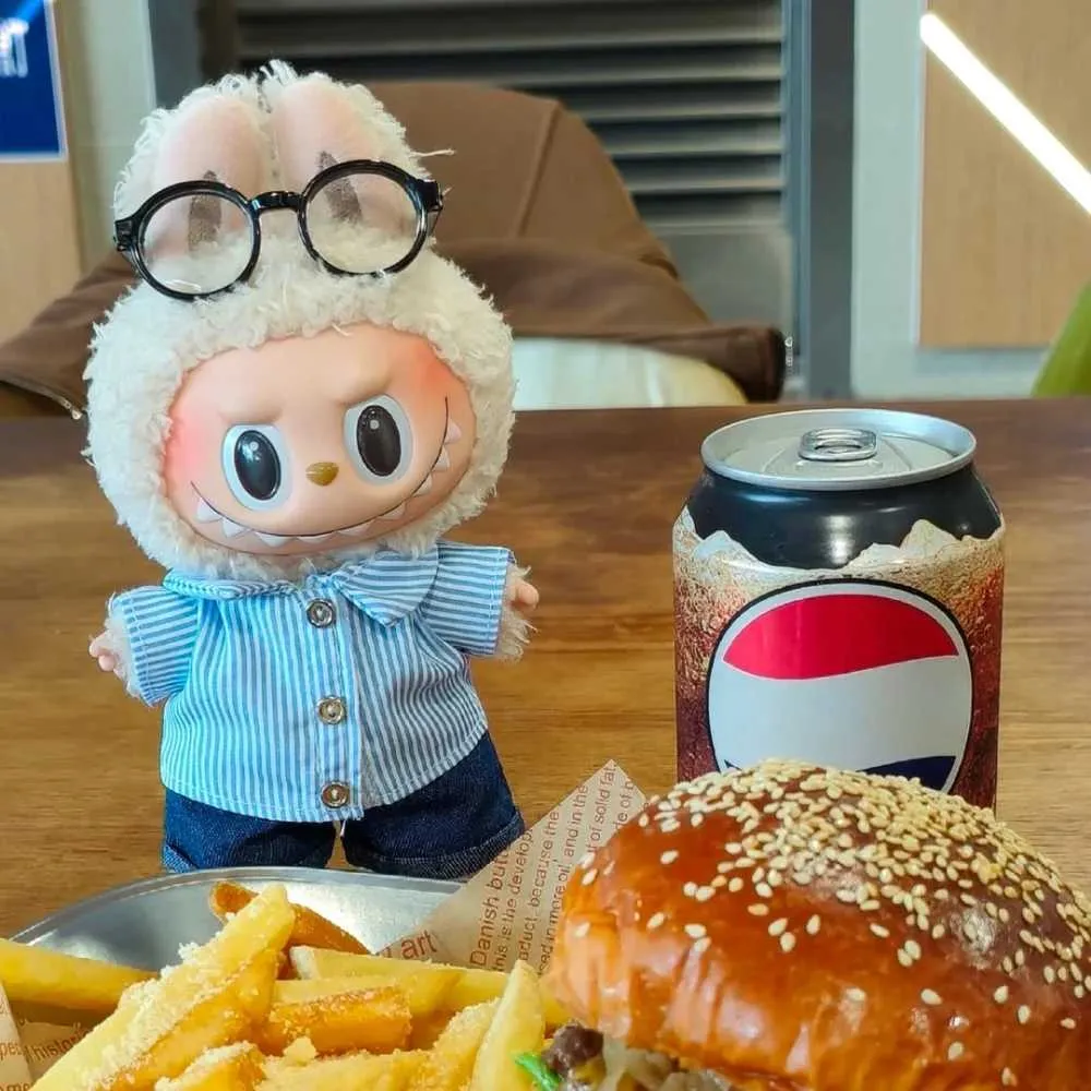 Blue Sweetheart Labubu Ropa Match Frock And Plazo Set With Bow Perfect ...