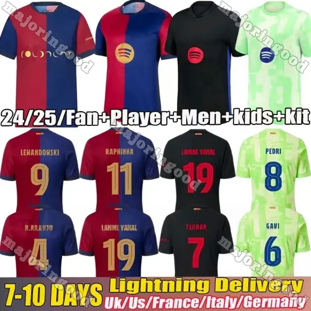 NEW 24 25 Fc LAMINE YAMAL COLDPLAY Soccer Jerseys 2024 2025 Lewandowski ...