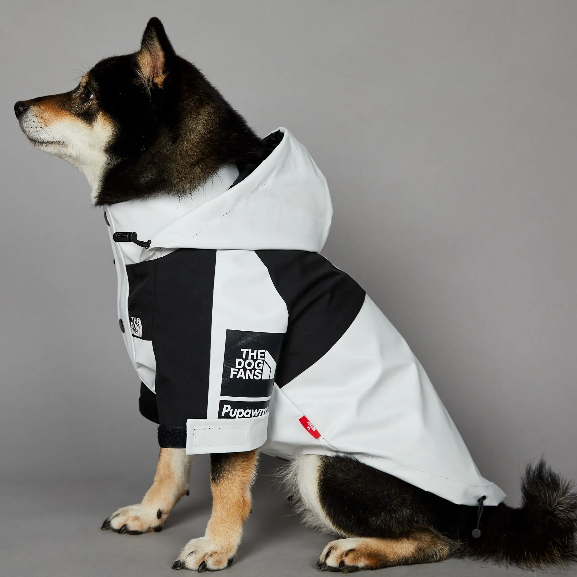 2025 Autumn Winter Dog Coat, Waterproof Outdoor Jacket with Leash Hole ...