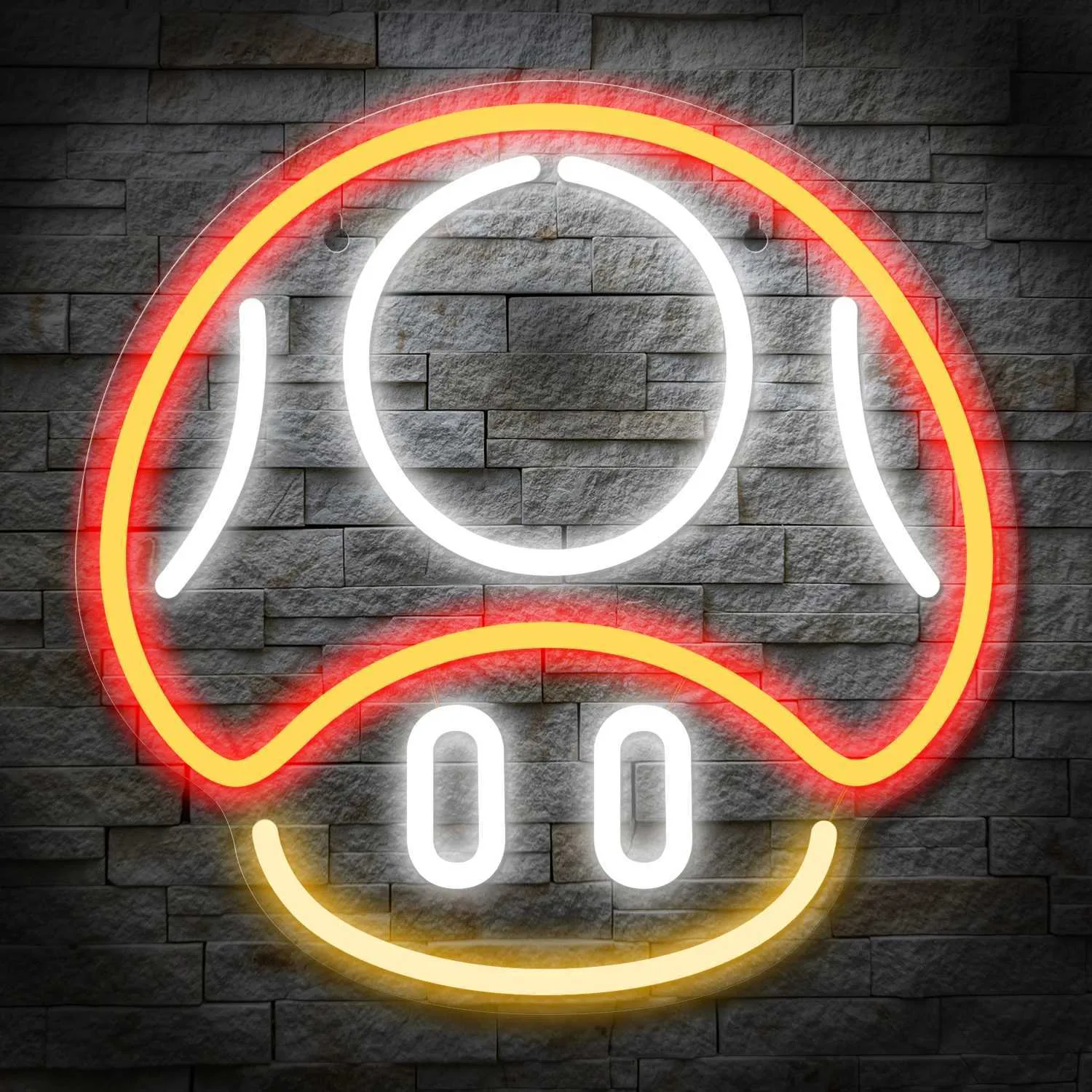 One Piece Anime Mushroom LED Neon Sign, Game Room Decor, Man Cave ...